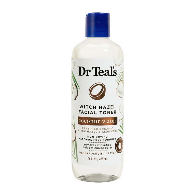 DR TEAL’S COCONUT WITCH HAZEL FACIAL TONER – Skin Pop Essentiel