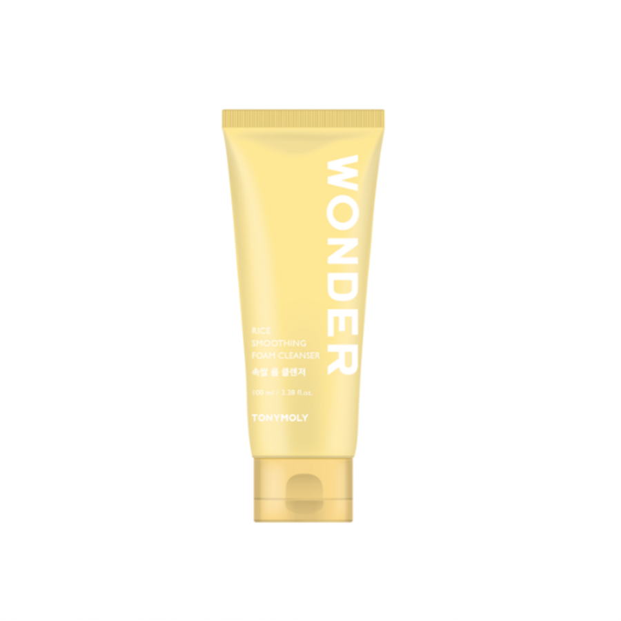 TONYMOLY WONDER RICE SMOOTHING FOAM CLEANSER 100ML – Skin Pop Essentiel