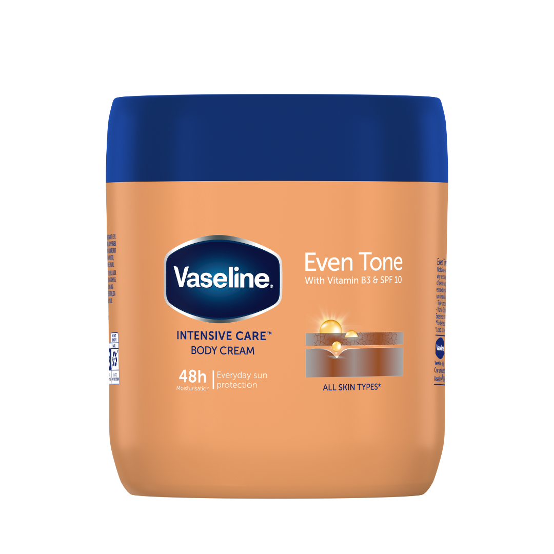 VASELINE EVEN TONE MOISTURISING BODY CREAM 400ML – Skin Pop Essentiel