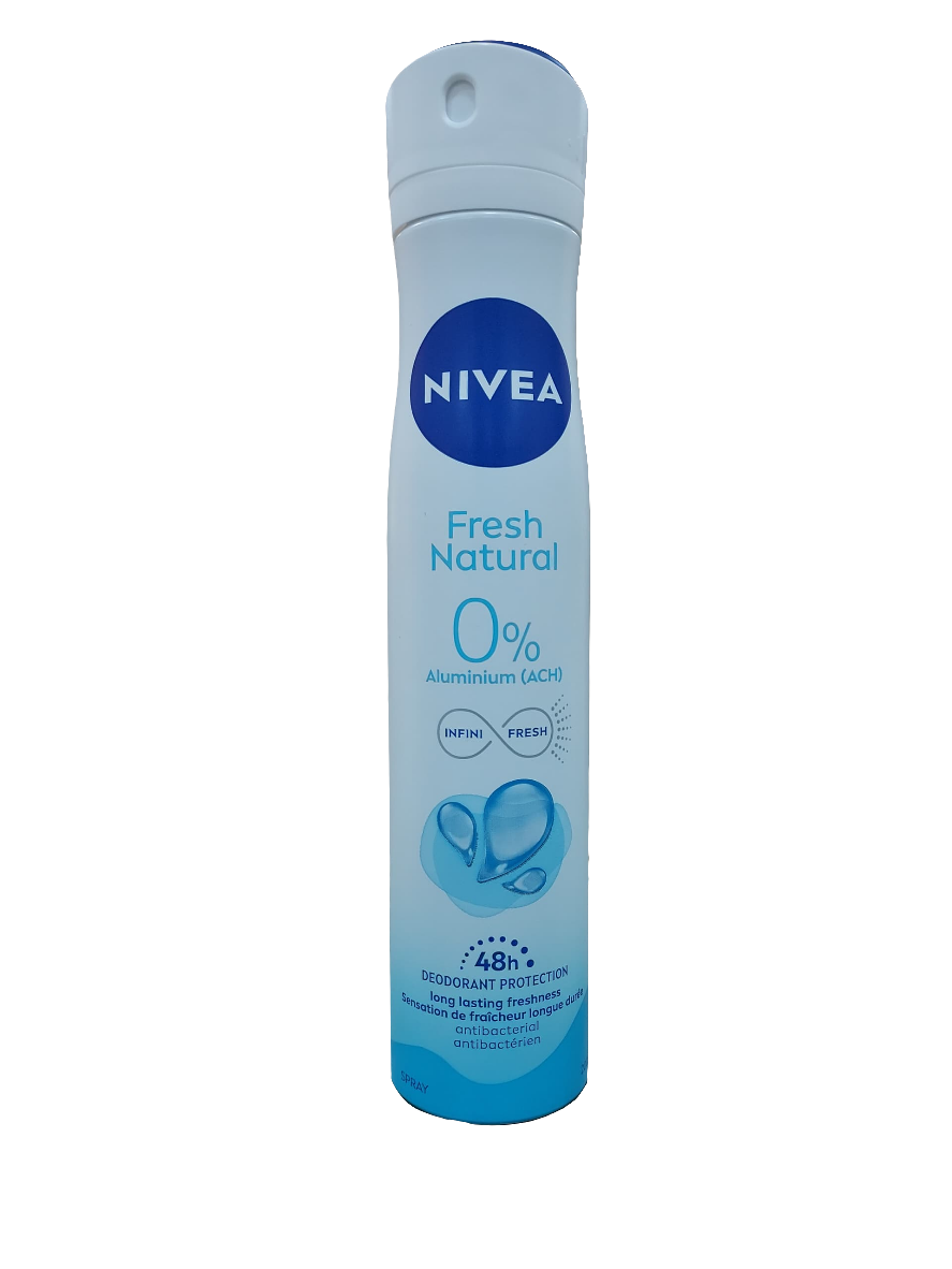 NIVEA ANTI-PERSPIRANT SPRAY- FRESH 0% ALUMINIUM – Skin Pop Essentiel