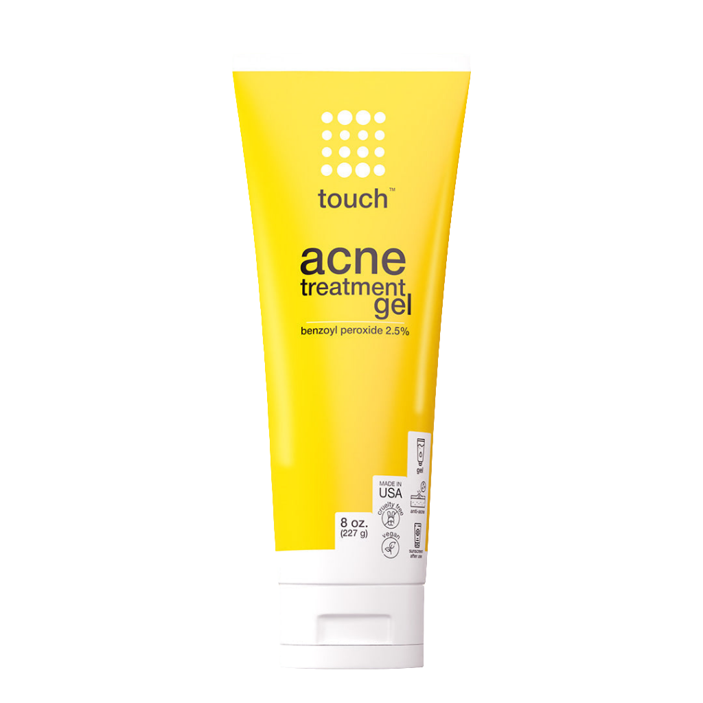 TOUCH ACNE TREATMENT GEL - BENZOYL PEROXIDE 2.5% – Skin Pop Essentiel
