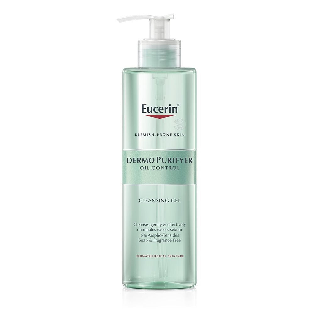 EUCERIN DERMOPURIFYER CLEANSING GEL - 200ML – Skin Pop Essentiel
